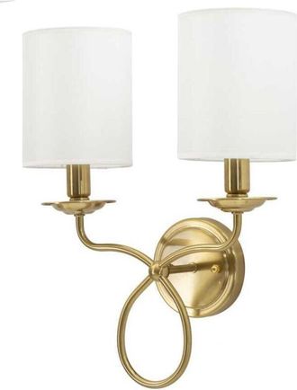 Mauro Ferretti Applique murale double abat-jour Zagreb 35.5 x 17 x 43 cm