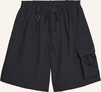 Yohji Yamamoto Y-3 Sport Uniform Cargo Shorts schwarz