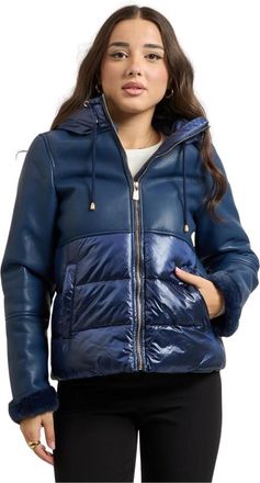 Yes-Zee YES Zee, Femme, Vestes, Bleu, Taille: 38 FR YES ZEE Manteaux Blue