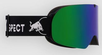 Red Bull Spect Eyewear SOAR Black Goggle brown with green mirror
