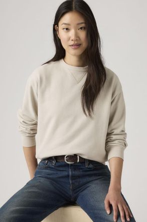 Levi's Sweat Shirt Col Rond Heritage - Femme - Neutral / H225 Chateau Gray - XS