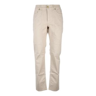 Jeckerson Homme, Pantalons, Beige, Taille: W38 Chinos