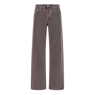A Gold E Low Rise Loose Jean - - Jeans - Damen - Lila - W28