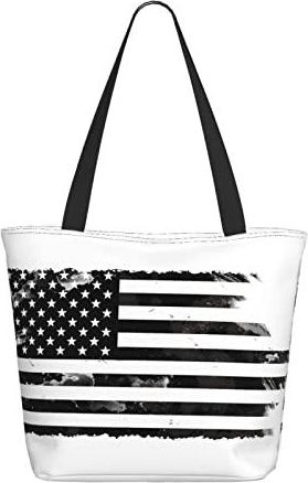 AOOEDM Sac &agrave; provisions pour femme drapeau am&eacute;ricain en d&eacute;tresse 13 x 11 x 7 pouces. Le cadeau parfait pour la Saint-Valentin. Cest de la Saint-Valentin pour