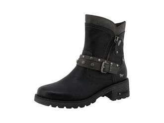 Mustang Jeans Bottines Femme, Pointure:40 EU, La Couleur:Noir