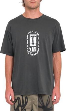 Volcom Tee Shirt Time of Your Life Stealth Homme - Homme - Taille s - Noir