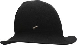 Borsalino unisex, Accessoires, Noir, Taille: ONE Size Chapeau Cloche en M&eacute;lange de Laine