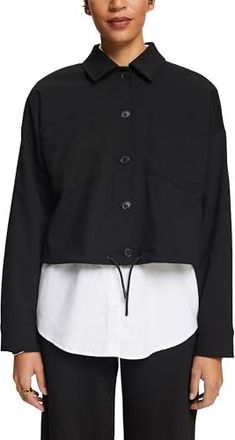 Esprit 014ee1g378 Jacket, 001/Black, M Femme
