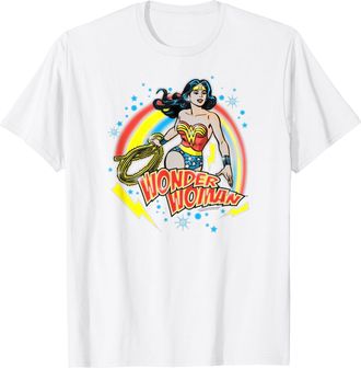 DC Comics Wonder Woman Wonder Airbrush T Shirt T-Shirt