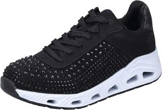 Rieker Femme N5201 Chaussures Basses à Lacets, Noir, 39 EU