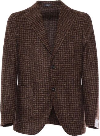 Breras Milano Breras, Homme, Vestes, Brun, Taille: XL Blazer
