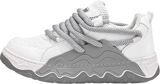 Generic Automne et Hiver Mode Hommes Board Chaussures de Sport Chaussures de Sport Chaussures Confortable Casual Chaussures Chukka Bottes Homme, gris, 39 1/3 