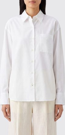 Rag & Bone Chemise relaxed fit en popeline de coton avec &eacute;paules tombantes et poche