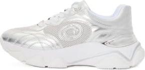 Guess MORRIZ - Baskets basses FLFMRZELE12 Silver, argent, 36 EU