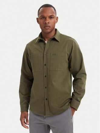 HUGO BOSS Hemd Egrin 50566885 Dunkelgr&uuml;n Regular Fit