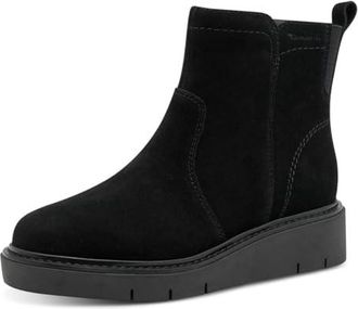 Tamaris COMFORT bottes femme avec semelle amovible, déperlantes, noir (Nappa noir), taille 42 EU