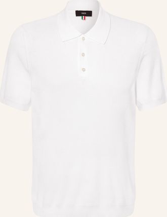 Cinque Cinque Strick-Poloshirt Ciflav weiss