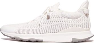FitFlop Vitamin Ffx Baskets de Sport en Tricot pour Homme, Urban White Tiptoe Gris, 47 EU