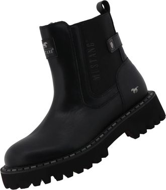 Mustang Jeans Damen Chelsea Boots Black EU 37