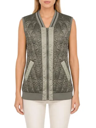 Pinko Womens Vest Polyester Apparel - Outwear Beige