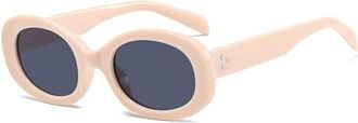 Generic Lunettes De Soleil Vacances &Agrave; Petite Monture For Hommes For Femmes(Beige)