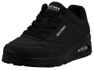 Skechers Uno Night Shades Baskets pour femme, Noir, 40 EU