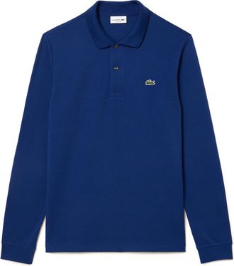 Lacoste Herren Basic Polo LANGARM-L1312-00, Navy Blau, 4XL