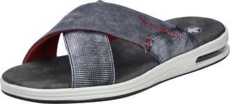 Rieker Herren 29086 Pantolette, blau 15, 42 EU