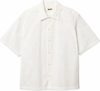 Woodbird Homme, Chemises, Blanc, Taille: L WBWang Embroidery Shirt