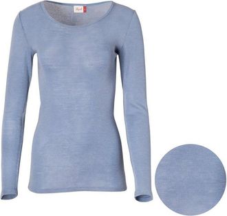 People Wear Organic Langarmshirt aus Wolle und Seide