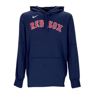 Nike MLB Wordmark Pullover Hoodie - - Sport - Herren - Blau - XL