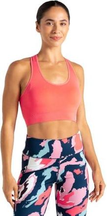 Dare 2B Soutien-gorge de sport Dont Sweat It II pour femme, Fleur de pêche, M - Bust 35.5 (90.17cm)