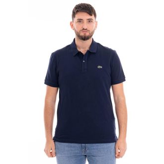 Lacoste Polo Slim Fit in Petit Piqu&eacute; - - Tops - Herren - Blau - L