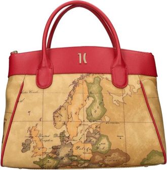 Alviero Martini 1A Classe Femme, Sacs, Rouge, Taille: ONE Size Heritage Geo Handbag