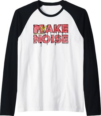Giesswein Make Noise Graffiti im Punk-Stil Raglan