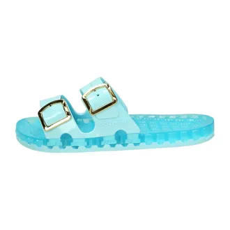 Sensi Femme, Chaussures, Bleu, Taille: 40 EU Slider en caoutchouc