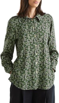 Benetton Chemise 5t17dq04r, Multicolore 61A, Medium Femme