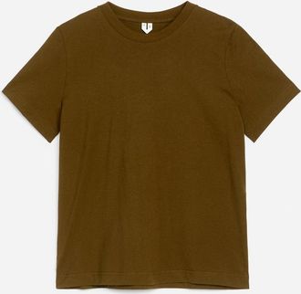 Arket LILY Charakteristisches T-Shirt -Braun