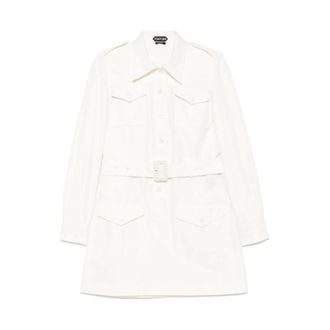 Tom Ford Elegantes Kleid - - Dresses - Damen - Wei&szlig; - XS