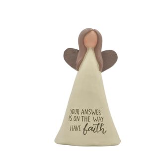 Blossom Bucket Feder & Anmut Engel Figur Have Faith Schutzengel Geschenk