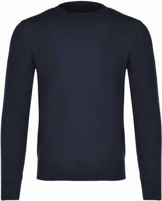 Emporio Armani Pull Col Rond - Bleu