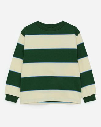 Arket Frottee-Sweatshirt -Gr&uuml;n