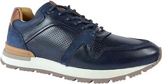 Ambitious Femme, Chaussures, Bleu, Taille: 41 EU Baskets Classiques en Cuir Bleu Marine