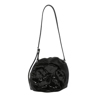 Rotate Rotate Birger Christensen, Femme, Sacs, Noir, Taille: ONE Size Flower Bon Bon Bag