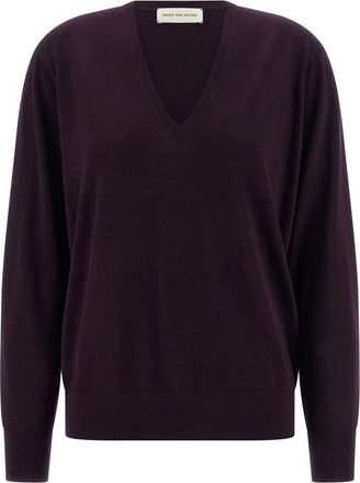 Dries Van Noten Femme, Pulls, Violet, Taille: 40 FR Pull Tuomas