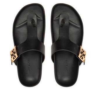 Tory Burch Zehentrenner Tory Burch Mellow Thong Sandal 155190 Schwarz