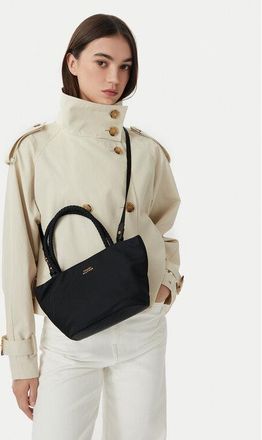 Tommy Hilfiger Handtasche Th Marina Bucket Nylon AW0AW18831 Schwarz