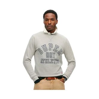 Superdry Homme, Sweatshirts et sweats &agrave; capuche, Gris, Taille: S Athletic Sweat