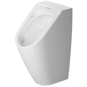 Duravit Me by Starck - Pissoir, Anschluss hinten, Rimless, mit WonderGliss, Alpinwei&szlig; 28093000001 - Duravit