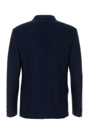 Etro Cotton Jersey Blazer - Navy